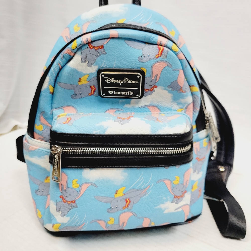 Rare Disney Loungefly Flying Dumbo Backpack - Gem
